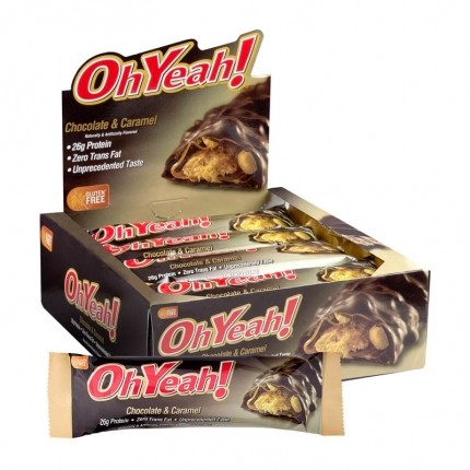 ISS Research Oh Yeah Bar Chocolate & Caramel - nu3!